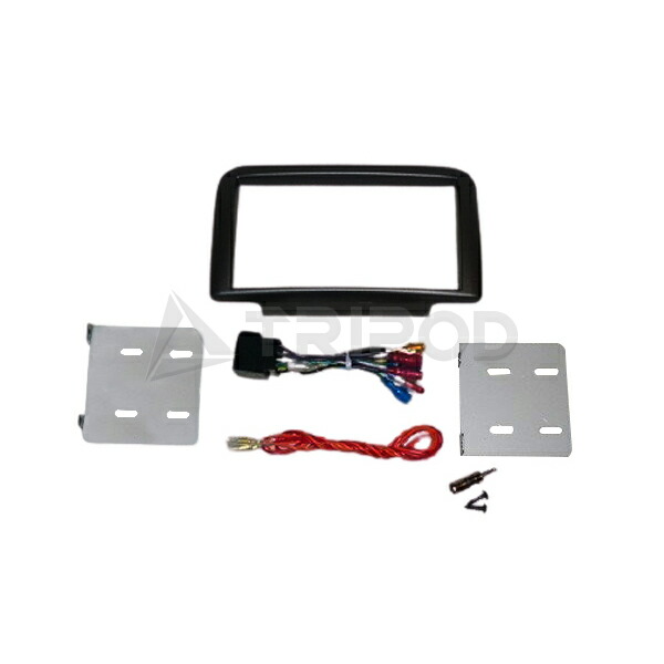 【楽天市場】【AR147-02G】アルファロメオ/147,GT 2DINキット ガンメタ：輸入車オーディオ専門店 TRIPOD