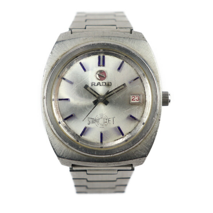 【楽天市場】RADO ラドー STRATO JET ストラトジェット 腕時計 ステンレススチール シルバー 自動巻き デイト ヴィンテージ ...