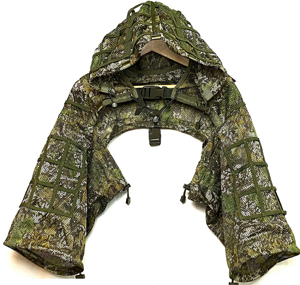 【楽天市場】ROCOTACTICAL Military Sniper Ghillie Viper Hood Ver.2 Mesh Real ...