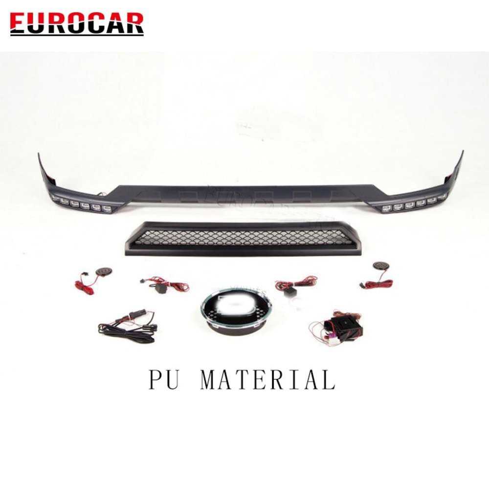 【楽天市場】G63 Front lip Brab style with bumper scoop G63/G65 PU material ...