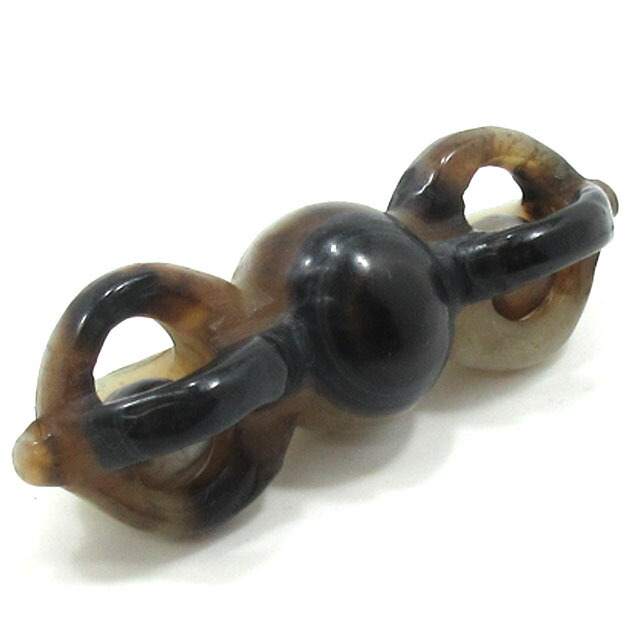 【楽天市場】バジュラ 天眼石 金剛杵 五鈷杵 長さ約5．7cm B アイアゲート ヴァジュラ 天然石 天眼石 チベットメノウ ドルジェ ...