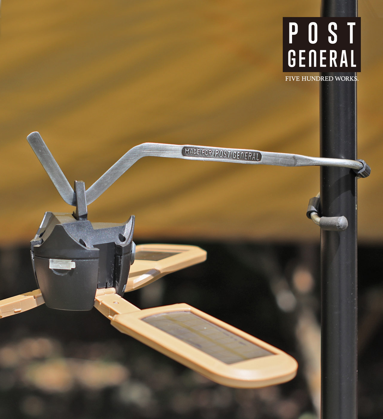 【楽天市場】【公式】ポストジェネラル ポールハンガー(POSTGENERAL)500WORKS.ランタン ランタンフック ハンガーフック ランタンアクセサリー吊り下げ 充電 懐中電灯 ...