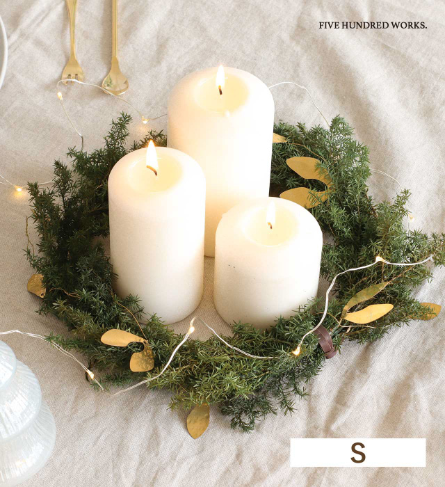 【楽天市場】【公式】ブラスリーフガーランド Sサイズ(inbloom)500WORKS.真鍮 ブラス ガーランド 飾り ディスプレイオーナメント クリスマス 北欧 インテリア雑貨 インテリア ...