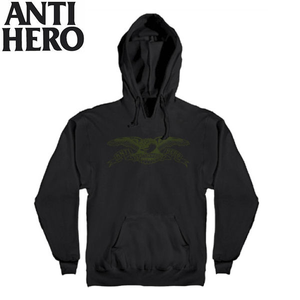 【楽天市場】【ANTI HERO】アンタイヒーロー 2017秋冬 BASIC EAGLE Pullover Hooded アンチヒーロー メンズ プルオーバーパーカー 長袖トップス M・L ...