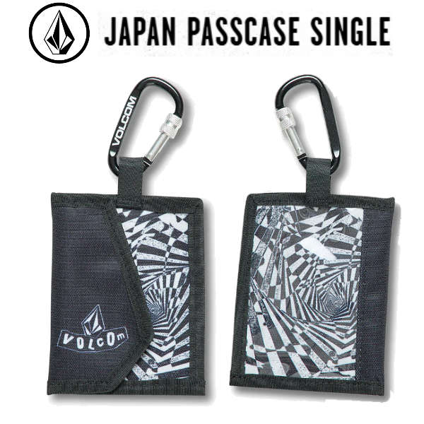 【楽天市場】【VOLCOM】ボルコム 2024/2025 Japan Passcase Single パスケース チケットケース カラビナ付き ...