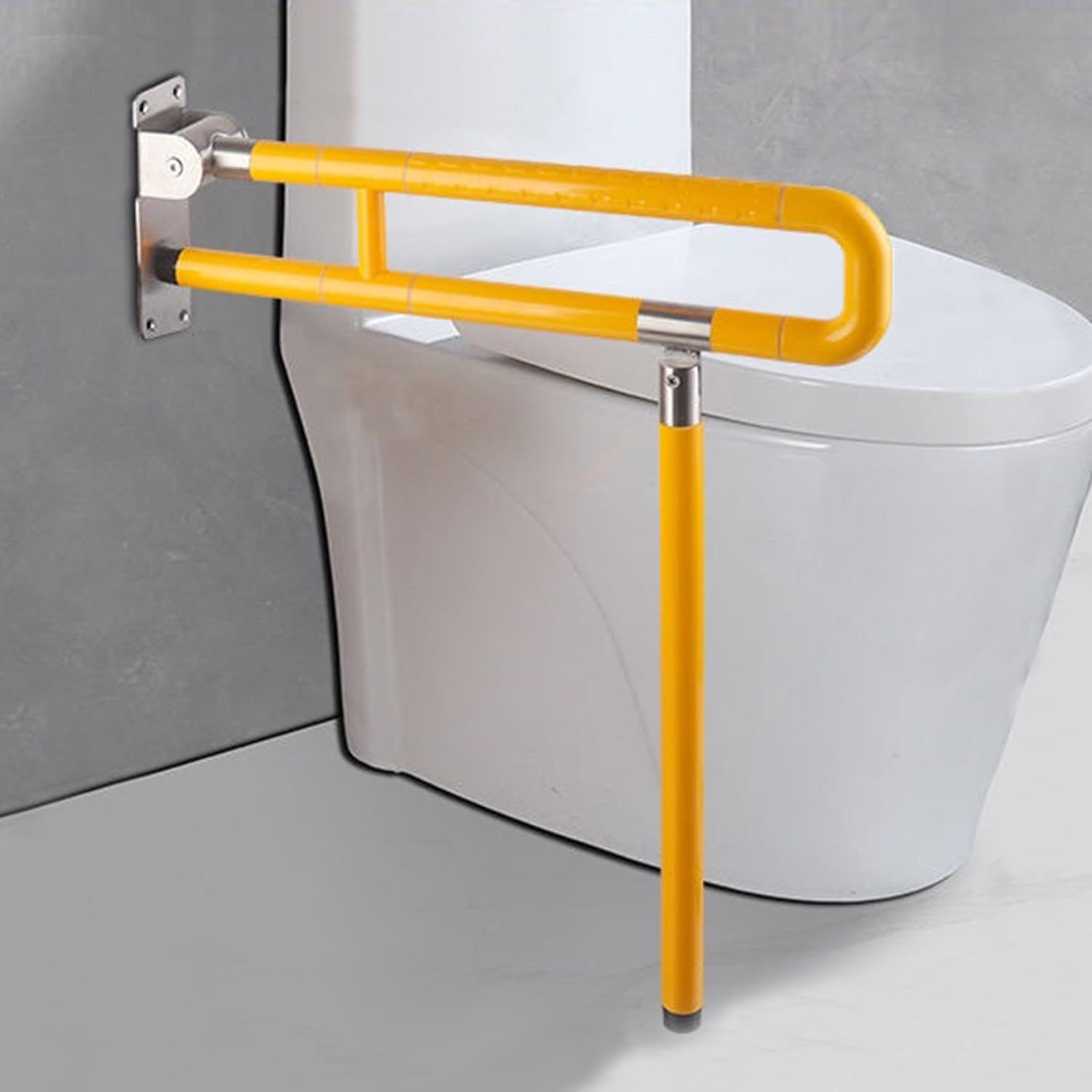 【楽天市場】手すり トイレ手すり 手摺 介護 お風呂 浴槽手すり 介護風呂手すり トイレ手すり 便器手すり ステンレス 防錆抗菌 壁に固定 耐 ...