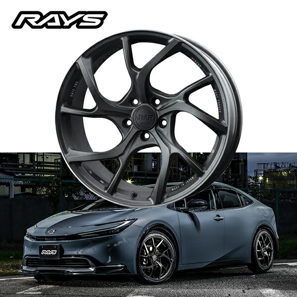【楽天市場】トヨタ TOYOTA プリウス PRIUS 60系【送料無料・4本セット】RAYS レイズ ホイール VMF C-01 PRIUS EDITION 19x7J +40 19x8J ...