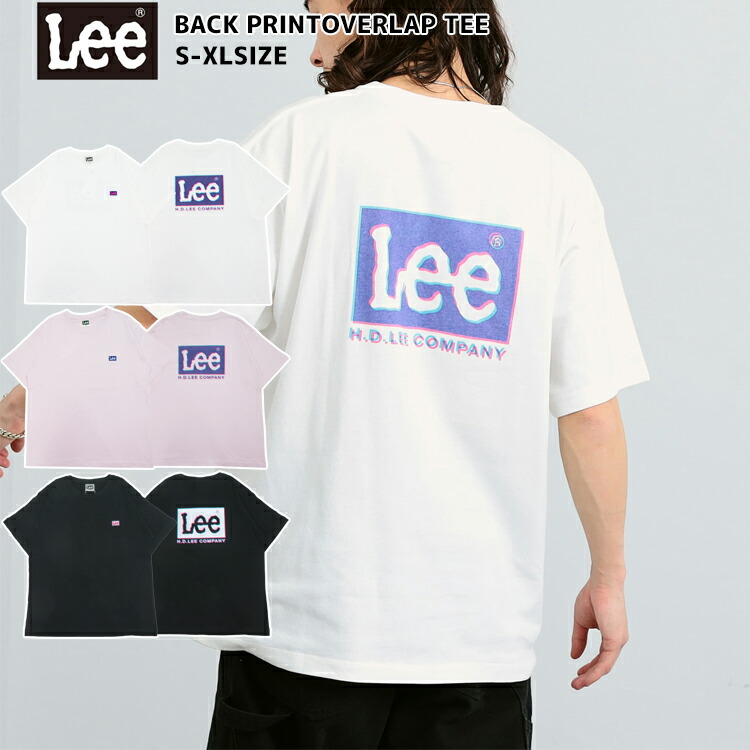 【楽天市場】【10%OFF】SALE【Lee 08-02】Lee BACK PRINT OVERLAP TEE春夏新作 トップス Tシャツ ...