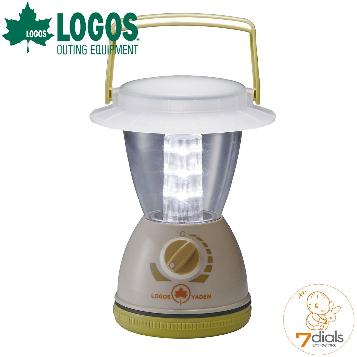 【楽天市場】LOGOS/ロゴス 12LED・パワーダイヤルランタン192 単一乾電池4本使用(別売)可能なLEDランタン 12個のLEDライトで明るく照らす：7dials楽天市場支店
