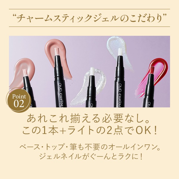 【10off！～427 959】ジェルネイル はがせる Omd チャームスティックジェル スターターキット 5点 キット セット 簡単