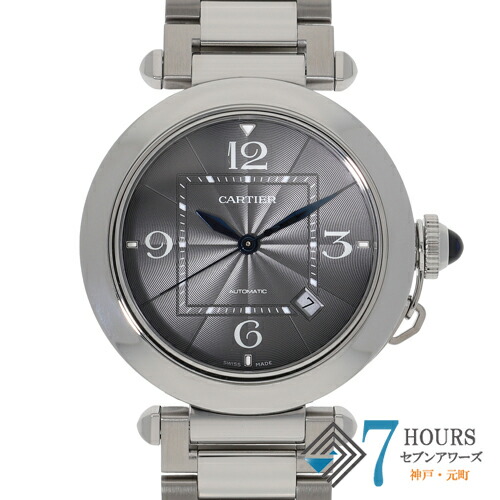 【楽天市場】【122330】CARTIER カルティエ WSPA0026 パシャドゥ カルティエ ダークグレーダイヤル SS 自動巻き ...