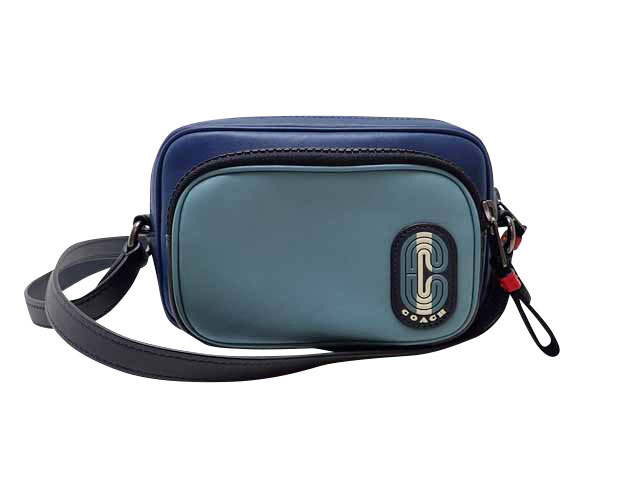 【楽天市場】コーチ C4296 カラー ブロック レザーパッチ ウィズ ストライプ ミニ クロスボディ ショルダーバッグ 【中古】Aランク：正木屋質店