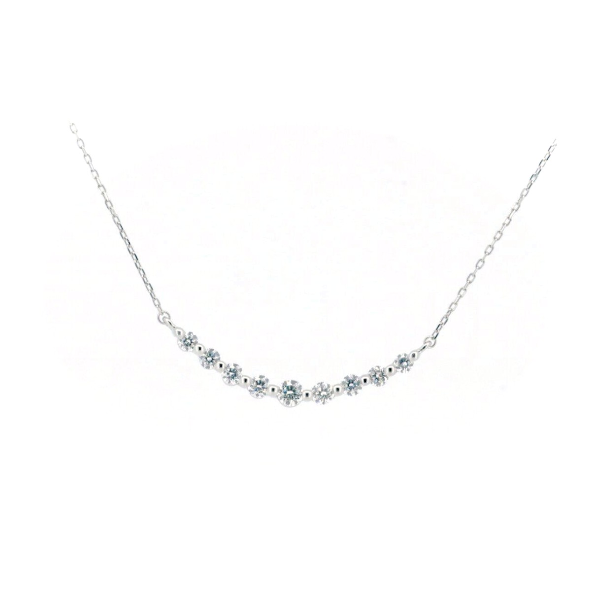 【楽天市場】【中古】 GSTV ダイヤモンド ネックレス 0.25ct Pt850/Pt950(プラチナ) 質屋出品 【コンビニ受取対応商品】 ジュエリー：質 サイトウ