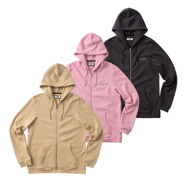 【楽天市場】【BALR.】ボーラー Q-Series Straight Zip Thru Hoodie Renewed B1267.1018 ...