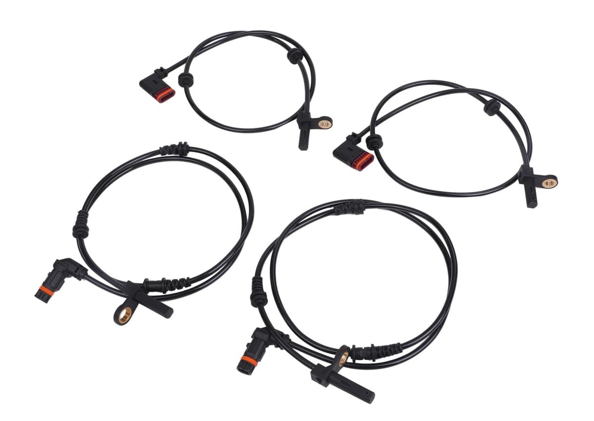 【楽天市場】ベンツ 用 ABSセンサー 前後 左右 4本セット W221 W216 スピードセンサー 車速 センサー フロント リア ...