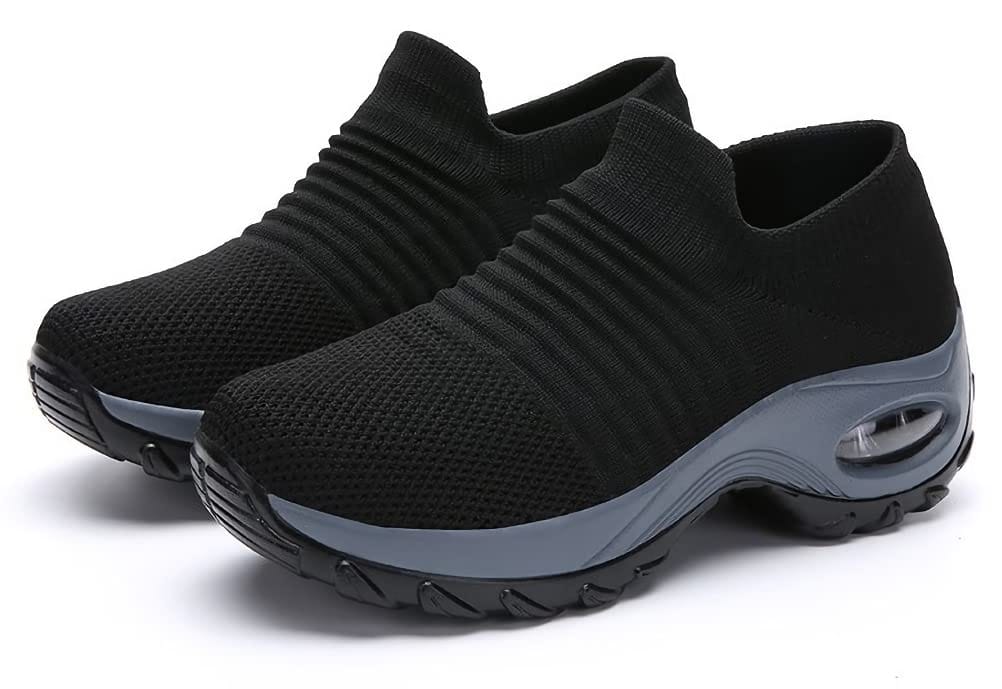 【楽天市場】[aspersio] [アスペルシオ] ヒールアップ シューズ ウォーキング ひもなし 厚底 スニーカー レディース：Web ...