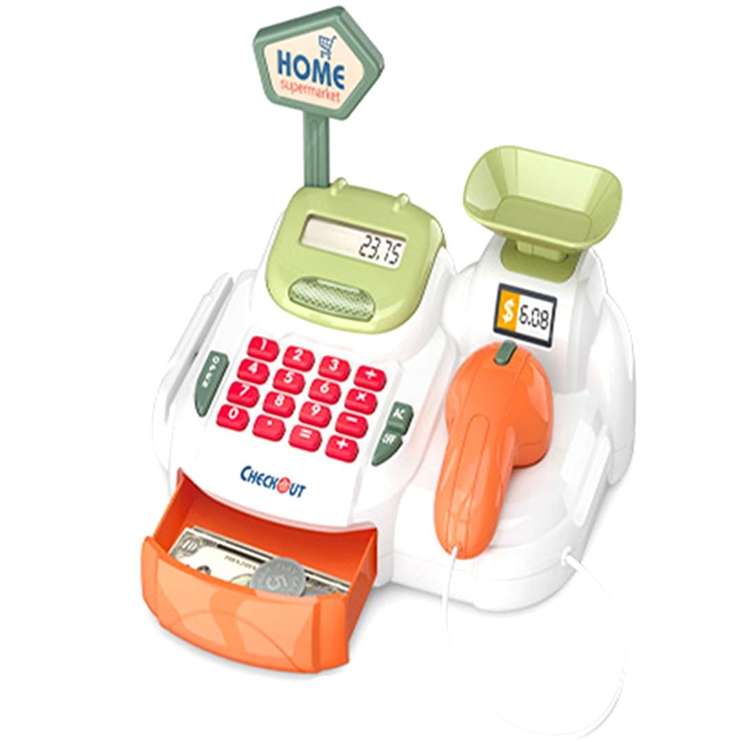 【楽天市場】TOMMYFIELD レジスター おもちゃ レジ コンビニ レジスターdx お店屋さんごっこ 36個：Web shop 8tail