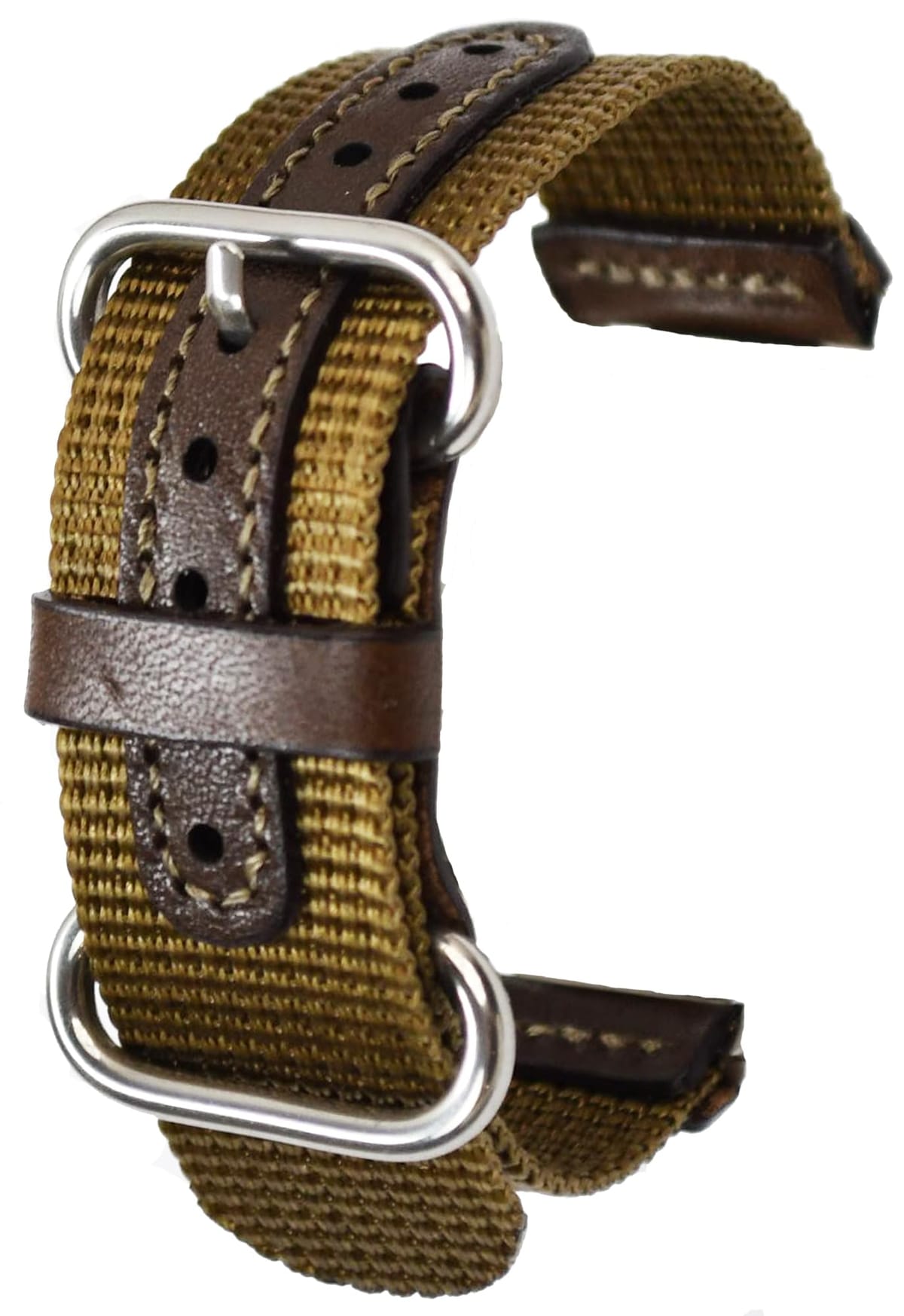 【楽天市場】atelierCODEL 腕時計 ベルト 職人が最高の付け心地を追求 スマートウォッチ ミリタリー ナイロン 革 バンド 時計 穴革補強 22mm：Web shop 8tail