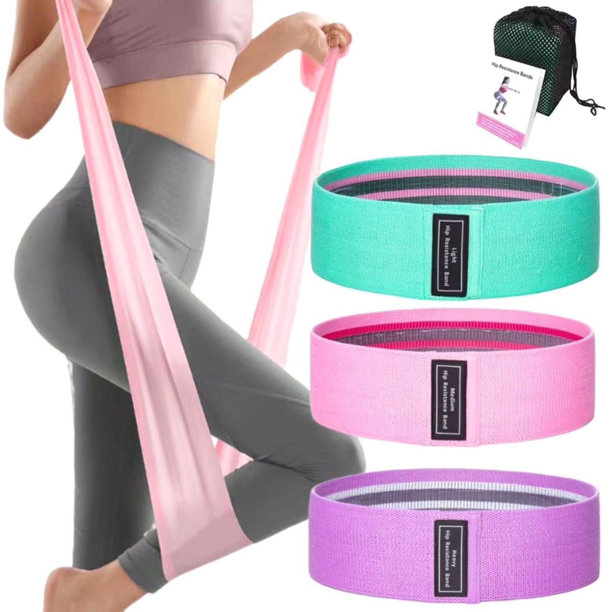 【楽天市場】UTST トレーニングバンド ヒップバンド ストレッチバンド エクササイズチューブ 筋トレ ゴムバンド：Web shop 8tail