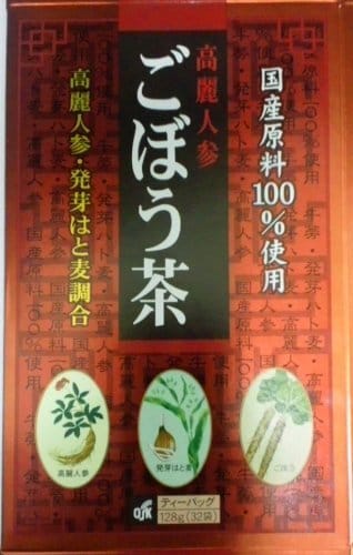 【楽天市場】OSK 高麗人参 ごぼう茶 国産 ティーバック 32P(4g×32P) 128g 2セット：Web shop 8tail