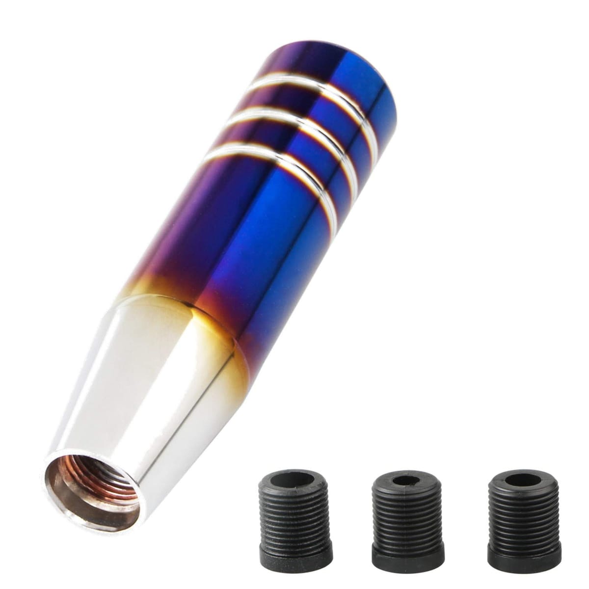 【楽天市場】EXDUCT シフトレバー シフトノブ MT AT CVT 変換 ネジ径 8mm 10mm 12mm メタル スポーツ ...