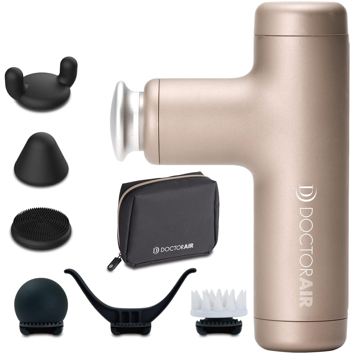 【楽天市場】ドクターエア公式 ドクターエア エクサガンハイパー 10周年記念セット REG-04 SGD (単品(1年サポート)) アタッチメント筋膜リリース フェイスケア リカバリーケア ...