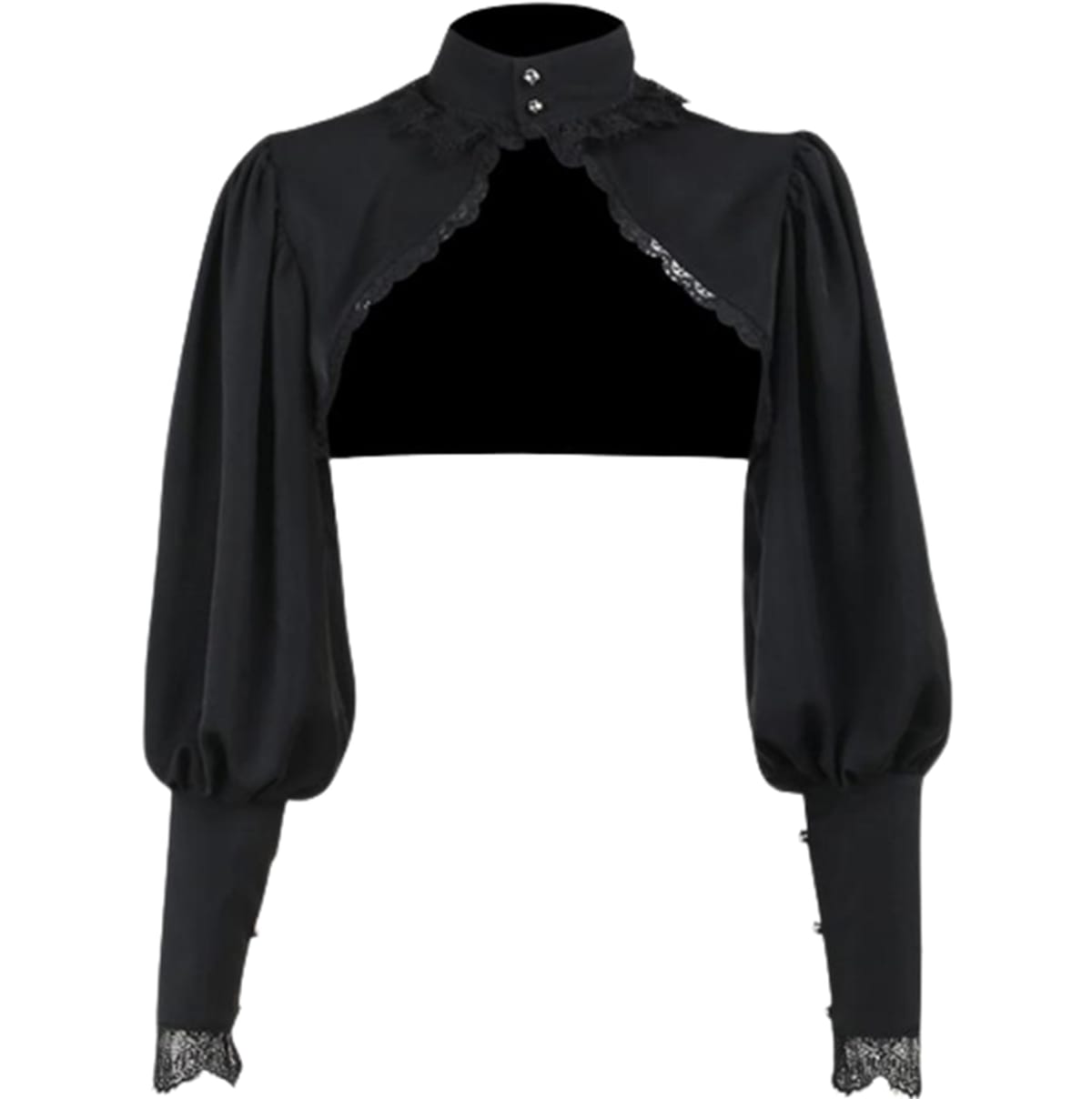 【楽天市場】[Sun Fairy] ショートブラウス ブラック ゴスロリ コスプレ ハロウィン 衣装 コスチューム (M)：Web shop ...