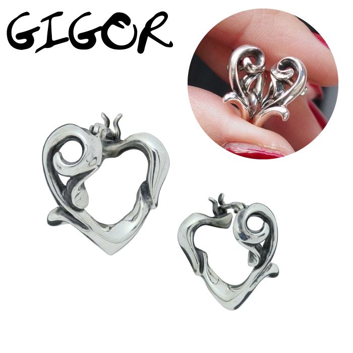 【楽天市場】【GIGOR ジゴロウ】ハーティションピアス ハートピアス：シルバーアクセサリー925広島