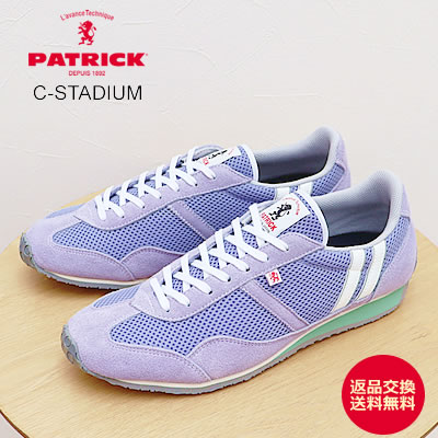 【楽天市場】★12/25限定！P最大41倍＆最大100％ポイントバック！？【返品交換送料無料】 PATRICK パトリック C-STADIUM クールスタジアム LILAC ライラック 靴 ...
