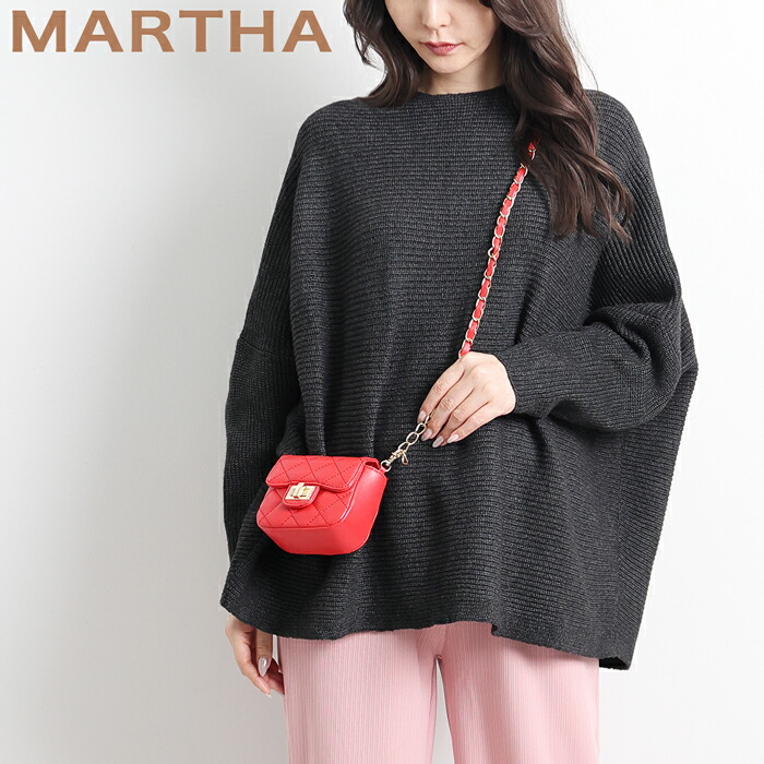 【楽天市場】【MARTHA】マーサ ドルマンニットトップス[26323]【3980円以上送料無料】：LFO