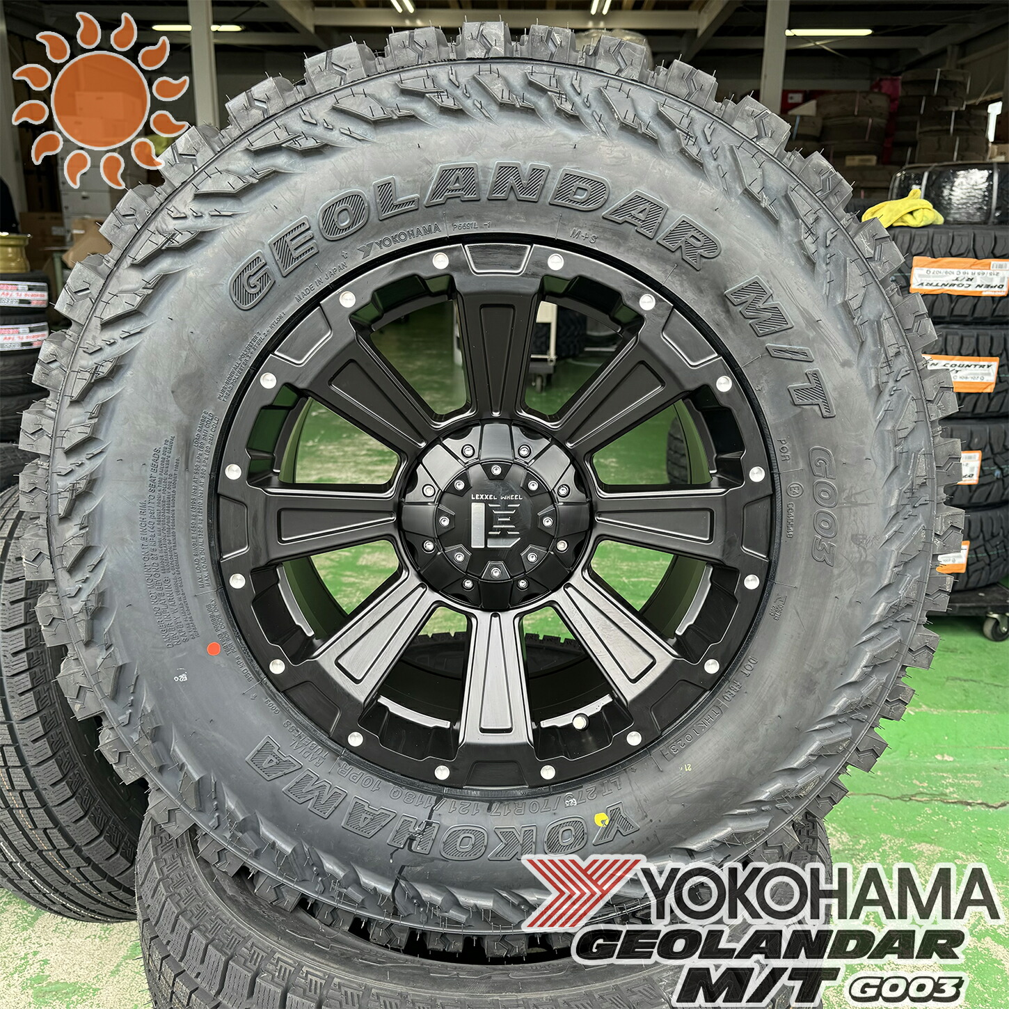 【楽天市場】ランクル250（ZX,VX） ランクル300（GX,AX,VX,ZX,GRスポーツ）LX600（OFFROAD,EXECUTIVE 含む）17インチ タイヤホイールセット 4本 ...