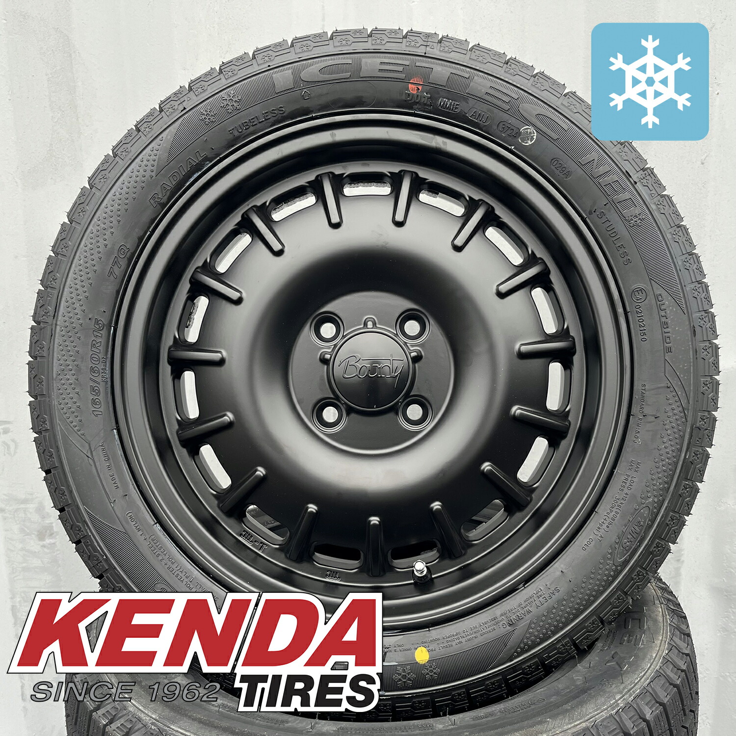 【楽天市場】スタッドレス【スズキ】ハスラー 冬タイヤ スタッドレスタイヤホイールセット 15インチ【タイヤ名】KENDA KR36 ケンダ ...