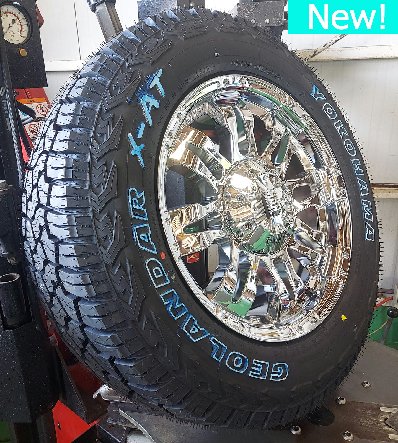 【楽天市場】ハリアー D5 エクストレイル RAV4 CX5 CX8 アウトランダー 17インチ LEXXEL Balano バレーノ ヨコハマ ジオランダー X-AT G016 245 ...