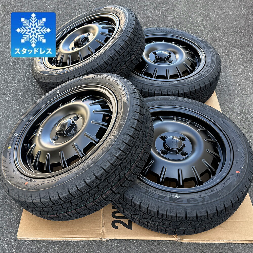 【楽天市場】【車種】ハイゼットジャンボ タント ハスラー デリカミニ｜ スタッドレス タイヤホイール KENDA ケンダ KR36 165 ...