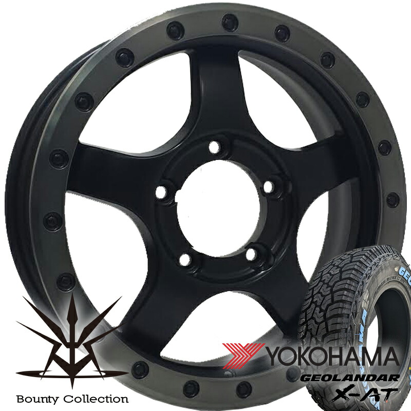 【楽天市場】【新品】ジムニー JB64 JB23 サマータイヤ タイヤホイール 16インチ YOKOHAMA GEOLANDAR X-AT ...