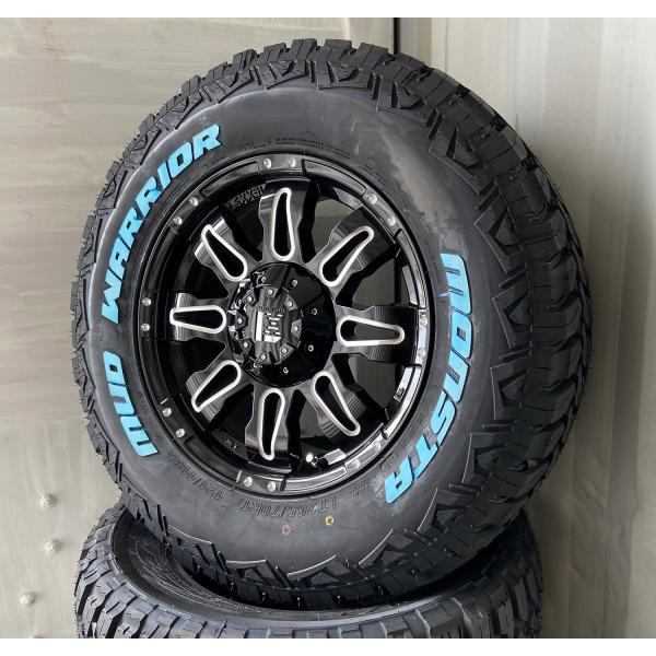 【楽天市場】JL JK ラングラー エクスプローラー ナイトロ 17インチ Balano バレーノ MONSTA MUDWARRIOR ...