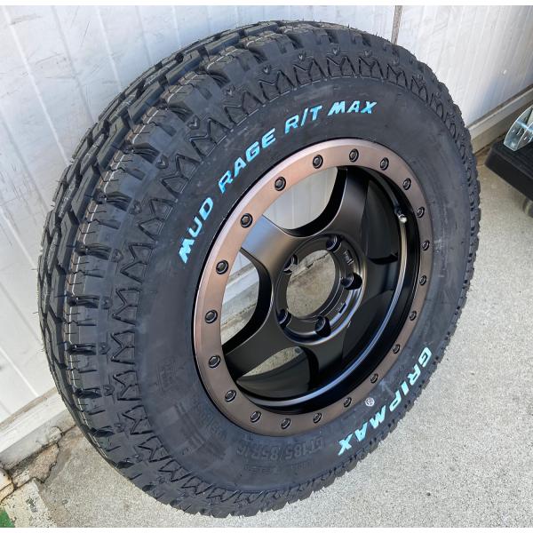 【楽天市場】12月出荷 ジムニー JB23 JB64 JA11 JA12 JA22 タイヤホイール 16インチ GripMax MUD ...