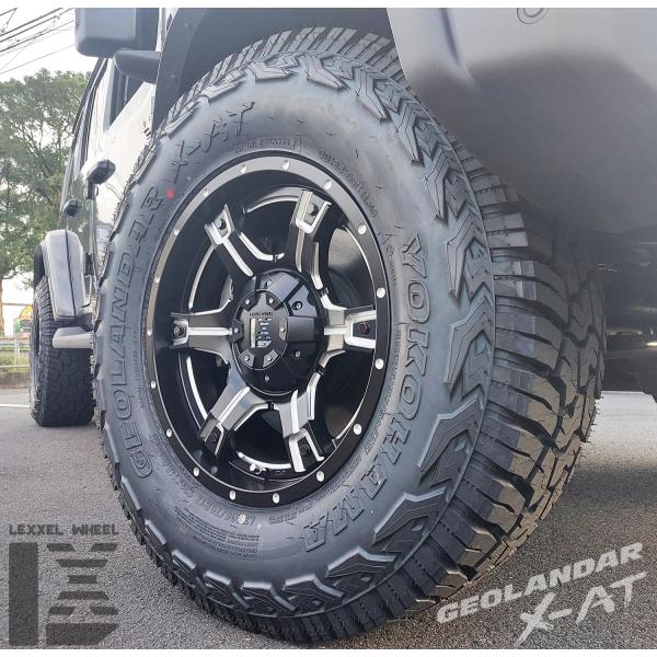 【楽天市場】ジープ JK JL ラングラー エクスプローラー 17インチ LEXXEL OutLaw アウトロー ヨコハマ ジオランダー X-AT 265/70R17 265/65R17 ...