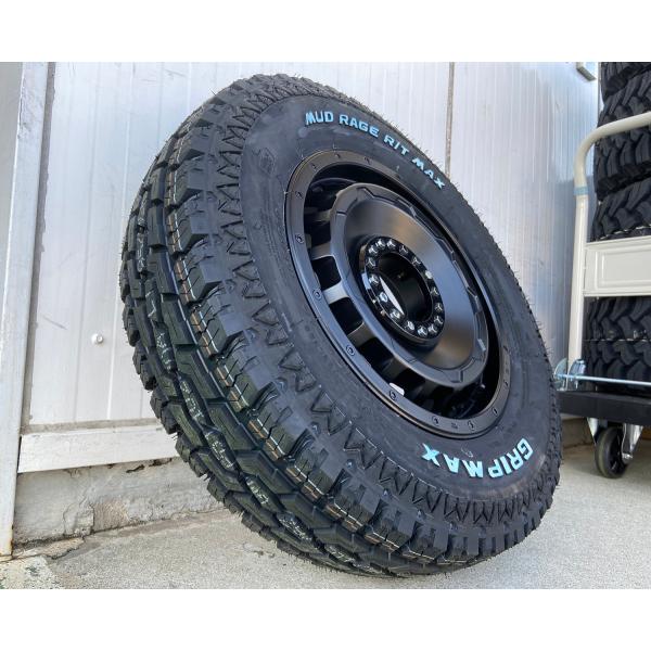 【楽天市場】ジムニー JB23 JB64 JA11 JA12 JA22 タイヤホイール 16インチ GripMax MUD RAGE RT ...