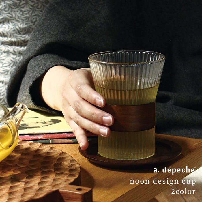 【楽天市場】【公式】アデペシュ ヌーン デザインカップ noon 300ml グラス 耐熱ガラス カップ レンジ対応 コップ 湯飲み 電子レンジ使用可 食洗器対応 おしゃれ：a.depeche ...