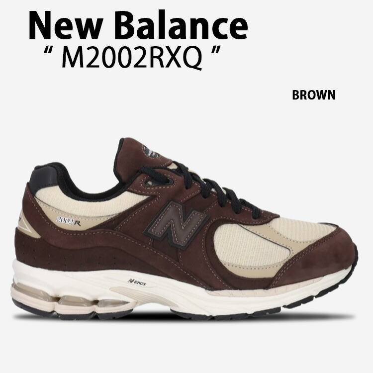 【楽天市場】New Balance ニューバランス スニーカー M2002RXQ BROWN ブラウン シューズ メンズ レディース 男性用 ...