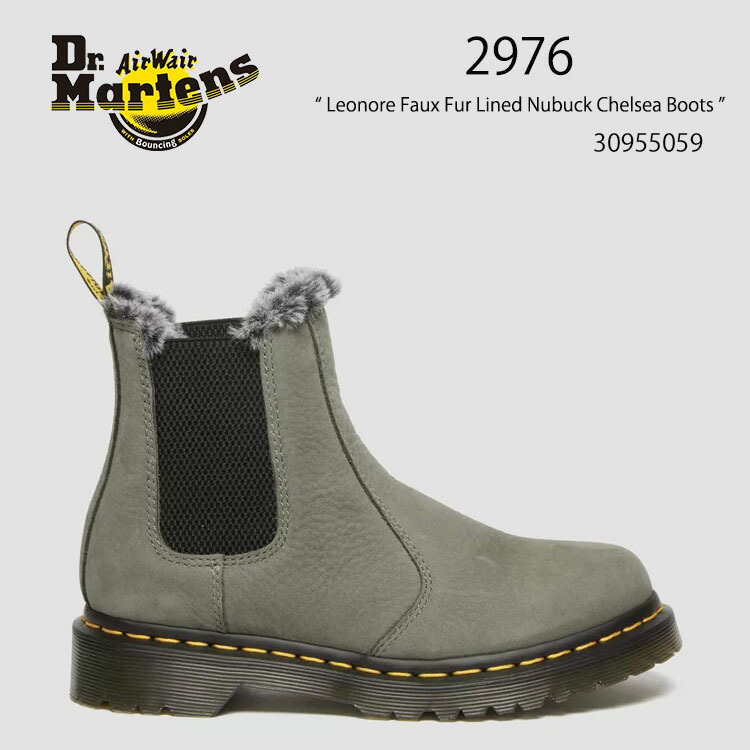 【楽天市場】Dr.Martens ドクターマーチン ブーツ 2976 Leonore Faux Fur Lined Nubuck ...