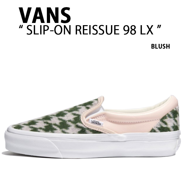 楽天市場】VANS バンズ スニーカー SLIP-ON REISSUE 98 LX HOUNDSTOOTH