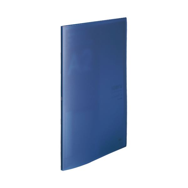 【楽天市場】リヒトラブ soeru クリヤーブック A2タテ 20ポケット 背幅11mm インディゴブルー N-8117-11 1セット （4冊） 【×3セット】 【お徳用 まとめ買い お ...