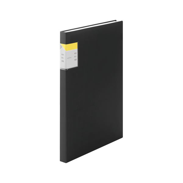 【楽天市場】【キングジム 事務用品 KING JIM 】 クリアーファイル カキコ A4判タテ型 / A3判ヨコ型兼用 （A4・40面） 黒 【×5セット】 【 まとめ買い お買い得 割引 ...