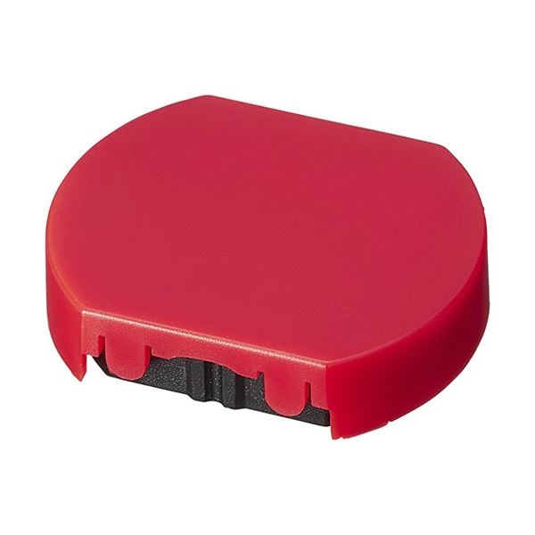 【楽天市場】【お買い得 まとめ買い 】 シャイニー スタンプ台内蔵R-524・R-524D専用 交換パッド 赤 R-524-7R 1個 【× ...