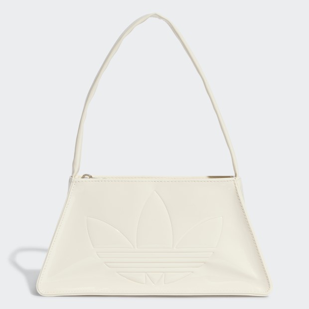 【楽天市場】【5/9 21時～5/16 10時までポイント20倍】パテント PU ショルダーバッグ ワンダーホワイト 【adidas ...