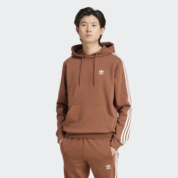 【楽天市場】【SALE セール】アディカラー クラシックス スリーストライプス パーカー プリラブドブラウン 【adidas ...