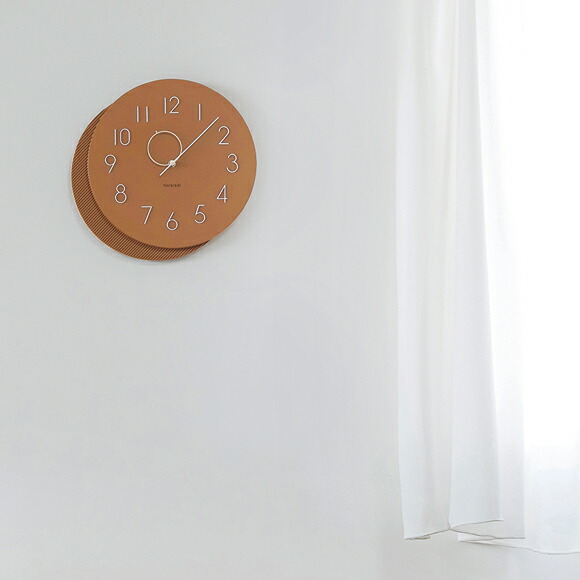 【楽天市場】掛け時計 アナログ ミト Mito ブラウン (IF-CL4466BN)：インテリア雑貨a-mon（エエモン）