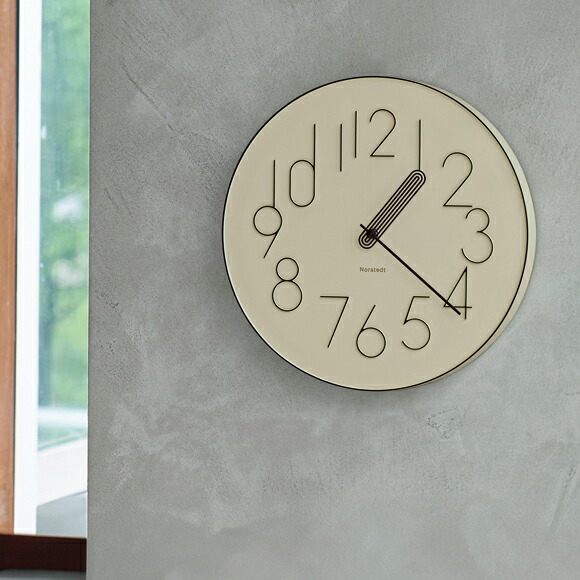 【楽天市場】掛け時計 アナログ ボールク Boork ベージュ (IF-CL4468be) *次回5月上旬入荷予定：インテリア雑貨a-mon ...